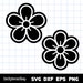 Layered Flower SVG Cut Files: Cricut, Silhouette (digital Download) - Etsy