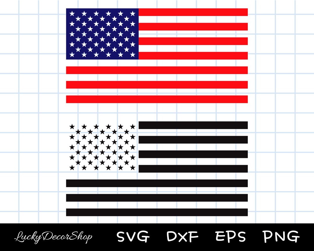 American Flag SVG, USA Flag SVG, Cut File, American Flag, Cut File ...