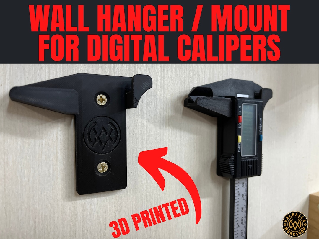 Digital Caliper Mount / Holder | Tool Storage Organizer | 3D Printed - Etsy