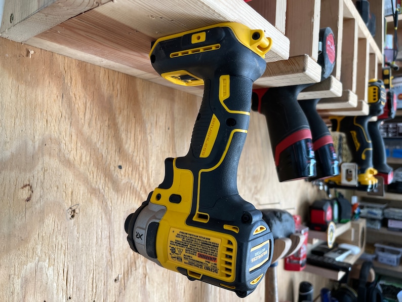 Dewalt 20V Tool Mount / Hanger Tool Storage Organizer 3D Printed - Etsy