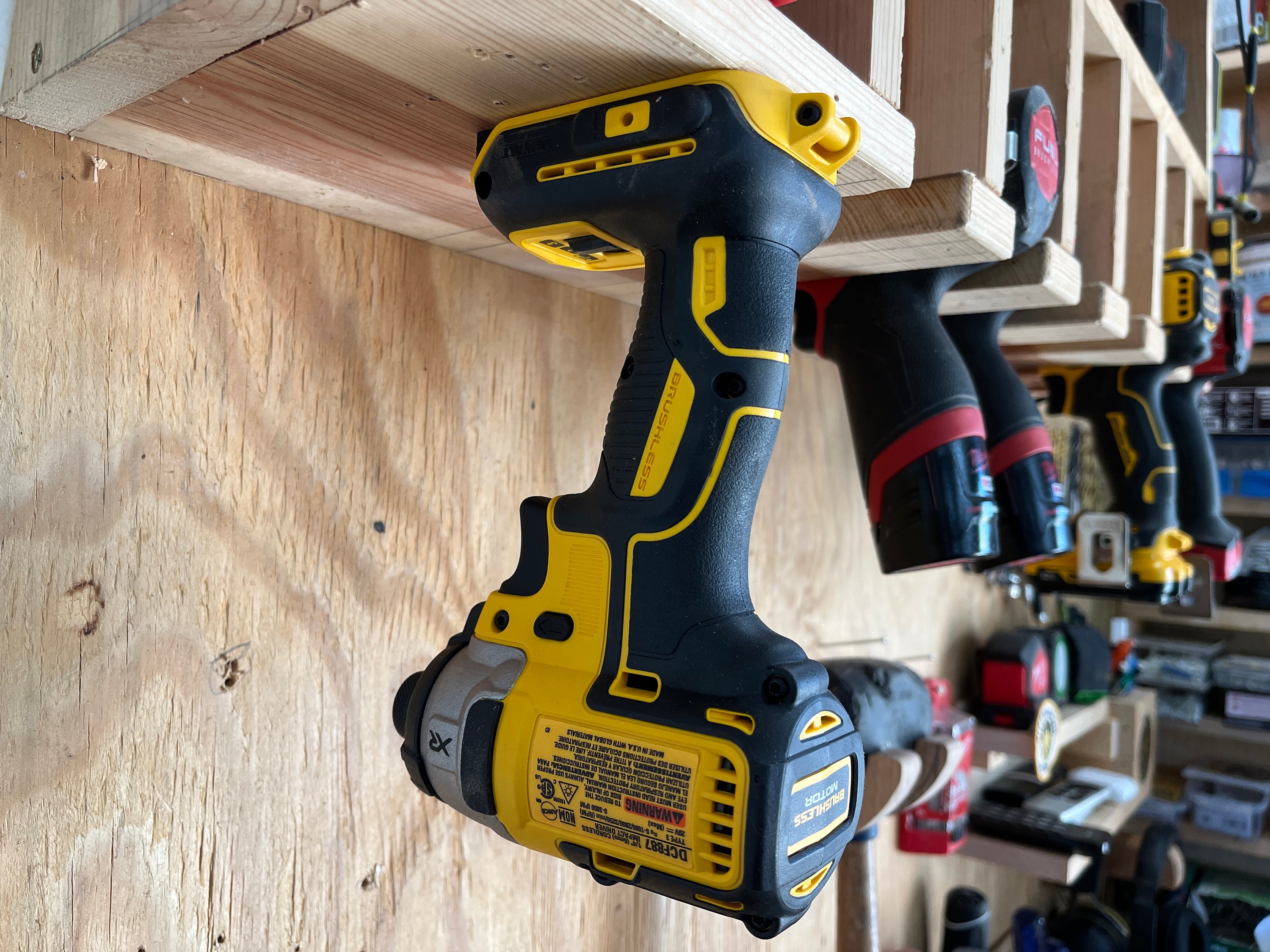 Dewalt 20V Tool Mount / Hanger Tool Storage Organizer 3D Printed - Etsy