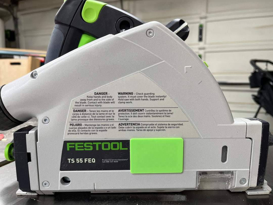 Festool TS55 Track Saw Arbor Dust Cover - Improve Your Dust Collection ...