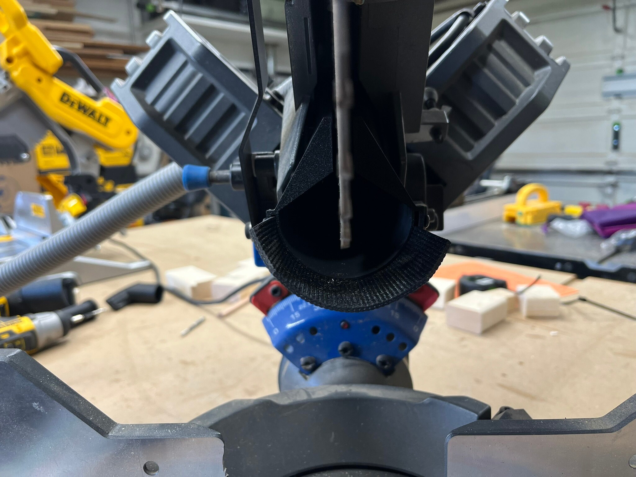 Delta/rigid Dust Collection Upgrade for 10" Miter Saws - Fits Delta ...