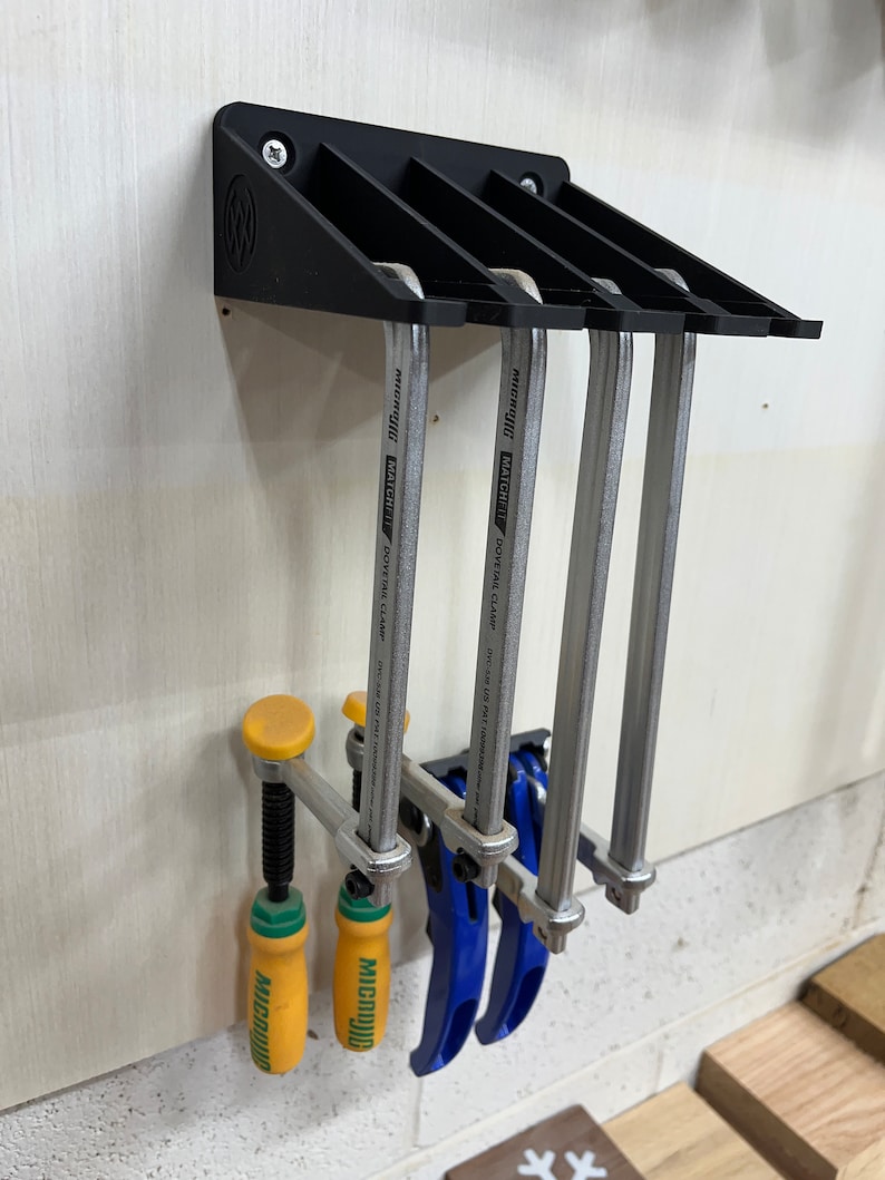 Universal Clamp Rack and Holder | Fits Multiple Styles | Tool Storage ...