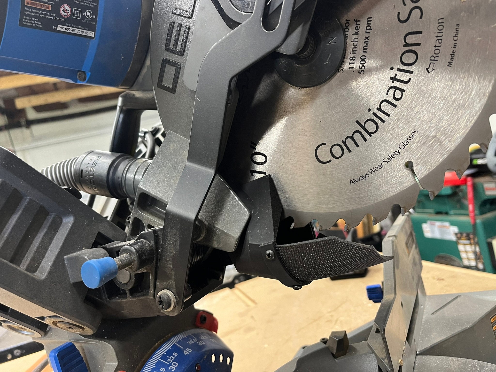 Delta/rigid Dust Collection Upgrade for 10" Miter Saws - Fits Delta ...