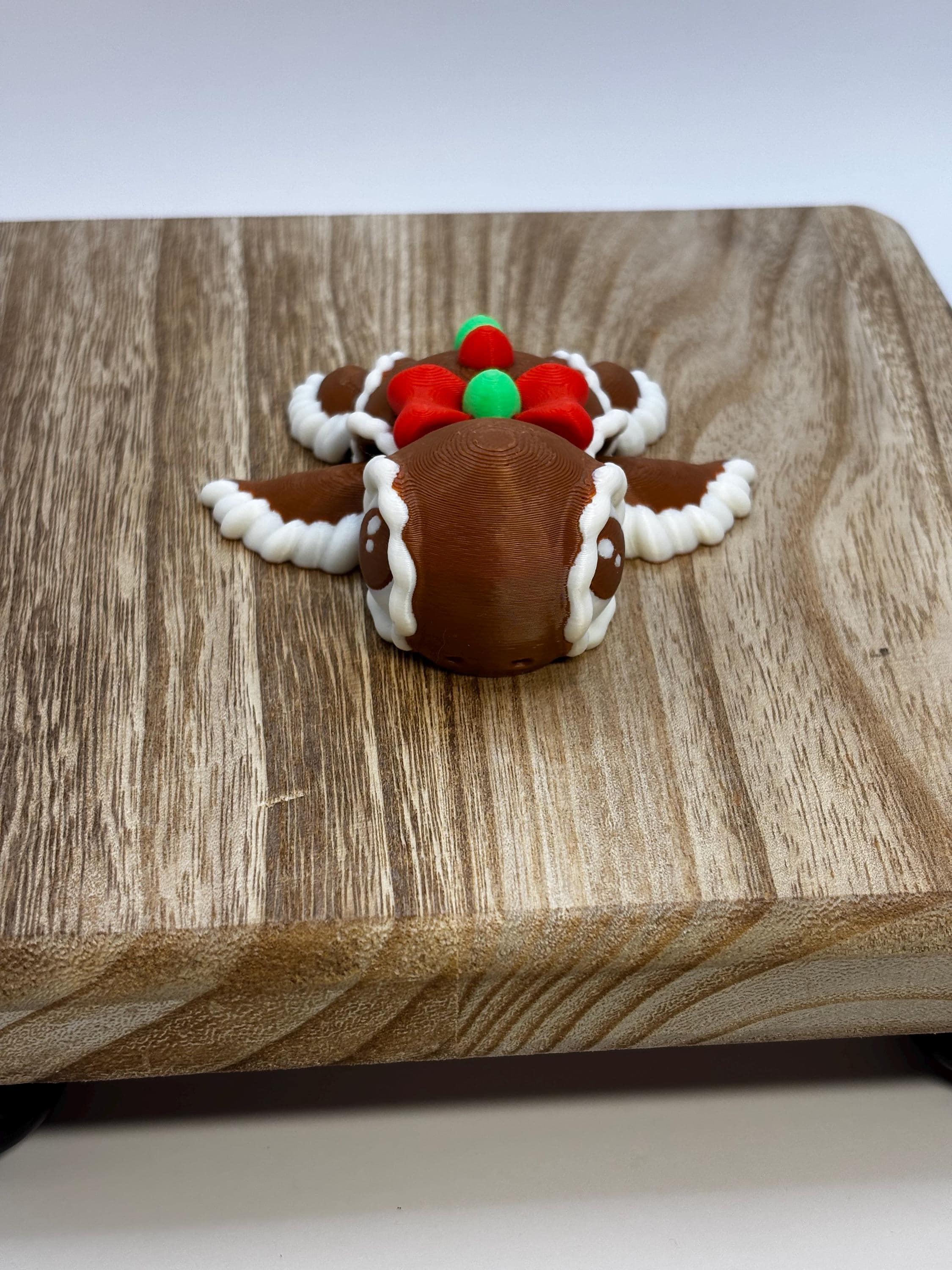3d Printed Gingerbread Turtle | Articulated Joints | Kids and Adults ...