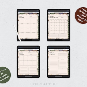 Digital Garden Planner, Gardening Journal, Goodnotes PDF (399 Page) - Etsy