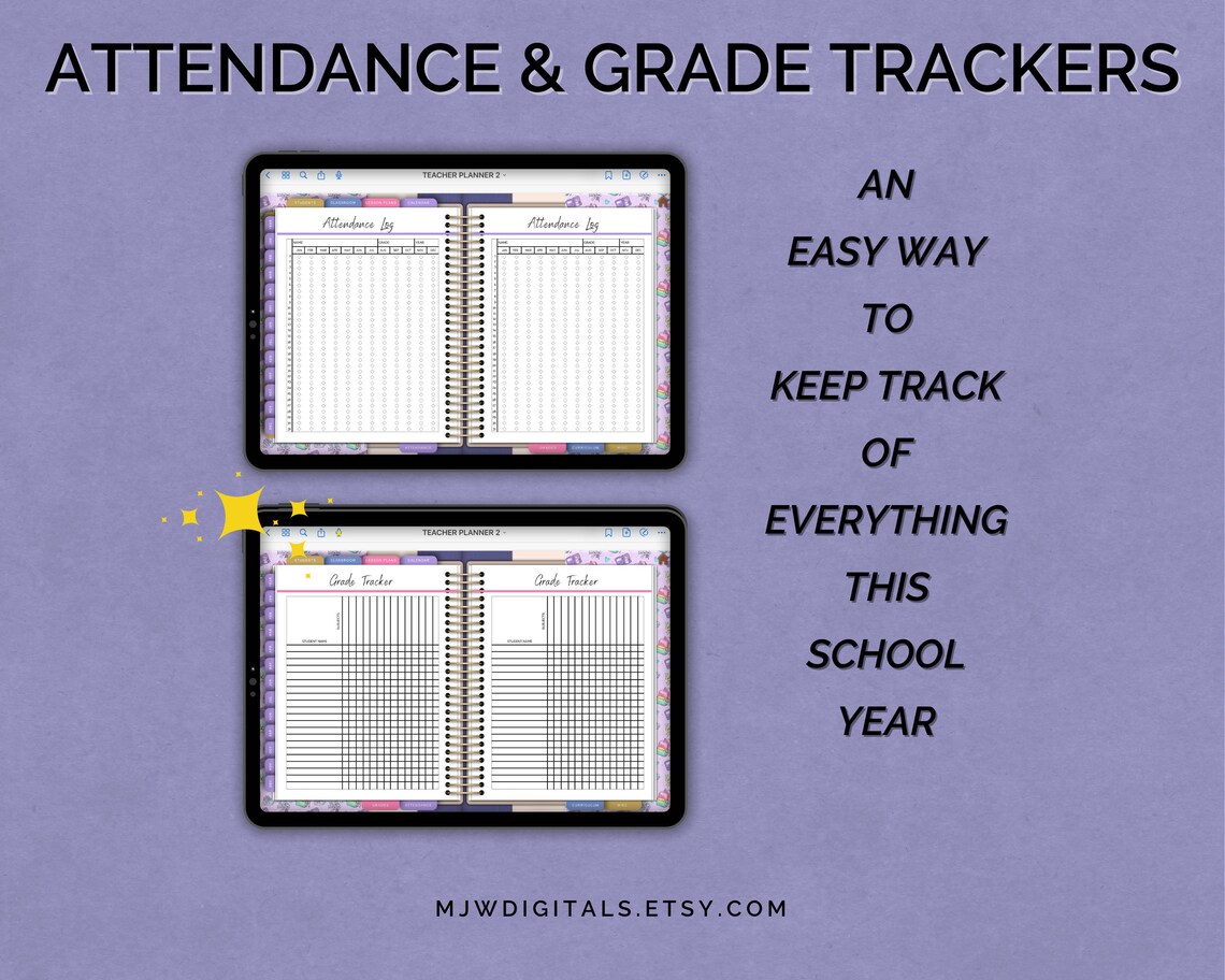 Teacher, Digital Planner for Teachers, 2023-24 School Year, Lesson ...