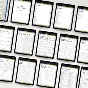 Digital Garden Planner Journal, 399 Page Gardening Organizer (goodnotes ...