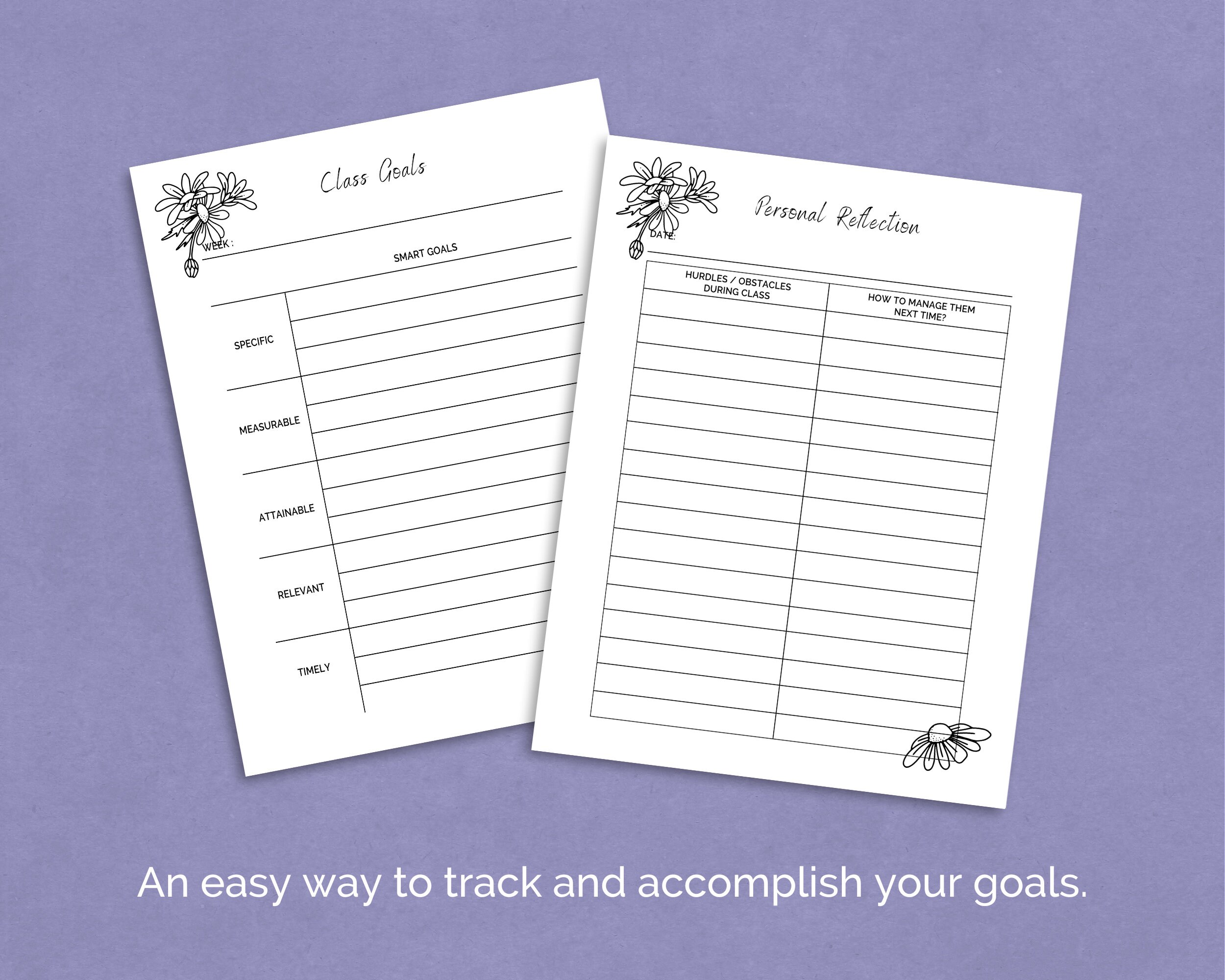 Teacher Planner, Printable Planner, Undated, Lesson Planners, Classroom ...