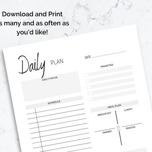 Mom Pack 2 Bundle Printable Templates for Busy Moms to Help - Etsy