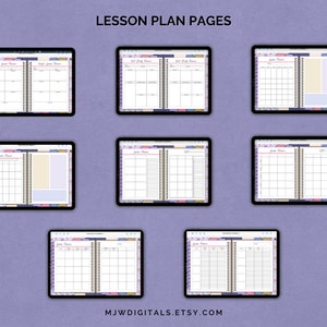 Teacher, Digital Planner for Teachers, 2023-24 School Year, Lesson ...