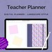 Teacher, Digital Planner for Teachers, 2023-24 School Year, Lesson ...