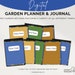 Garden Digital Planner, Garden Journal, Gardener Notebook, Gardening ...