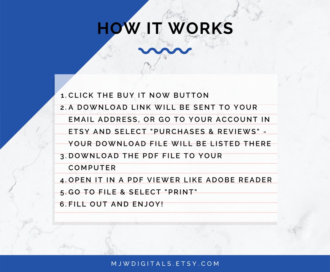 Client Profile, Customer Information Card, Printable Client Profile ...