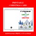 Funny Penguin Christmas Card, Printable Holiday Card (digital Download ...