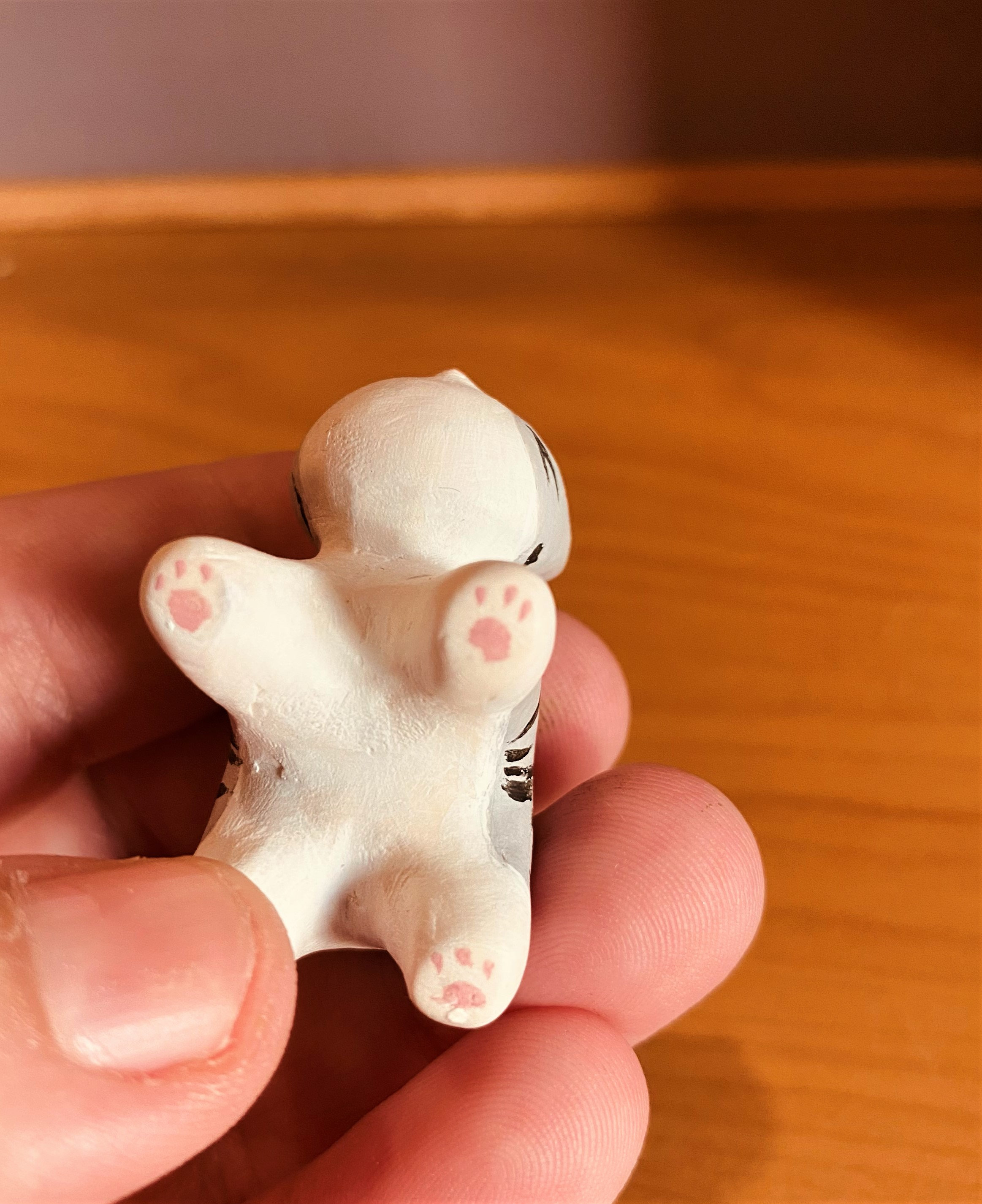 Polymer Clay Cat - Etsy