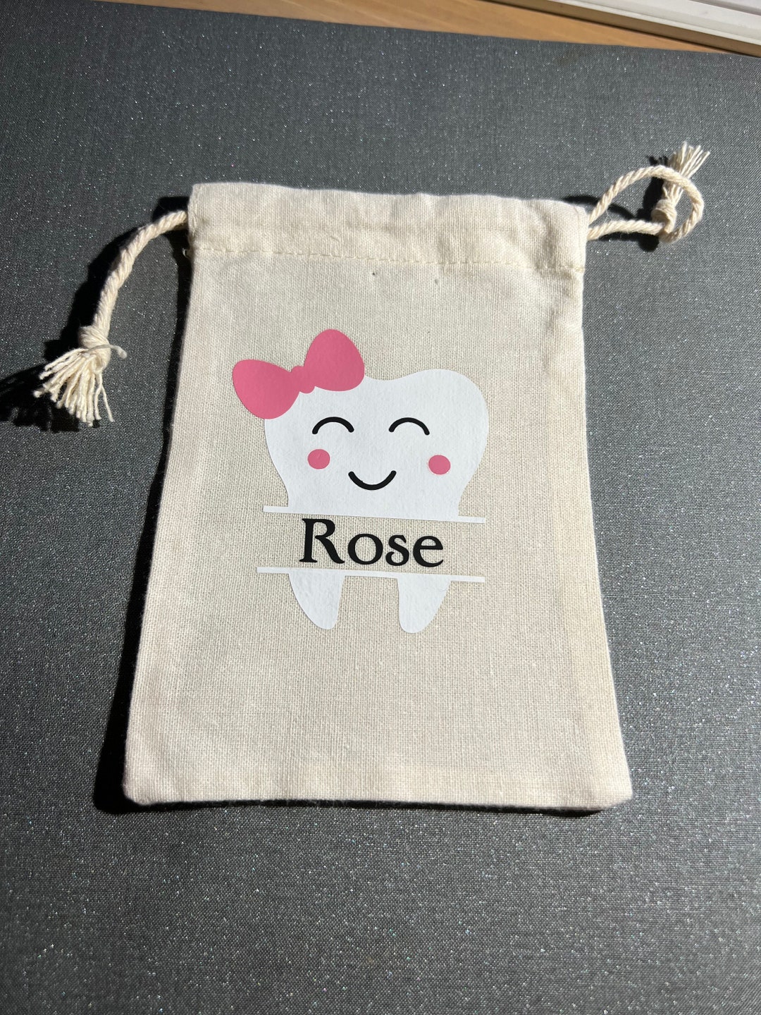 Personalized Tooth Fairy Bag - Etsy