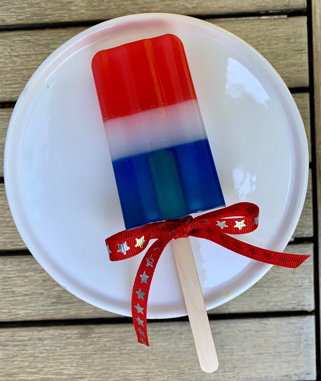 Red, White & Blue Faux/fake Popsicles - Etsy
