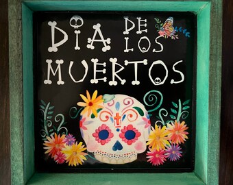 Day of the Dead Wall - Etsy