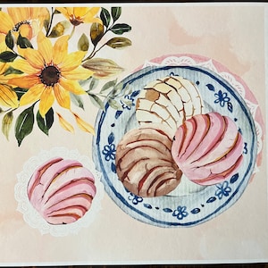 I Love Conchas 8x8 Digital Art Print-with or Without Mat - Etsy