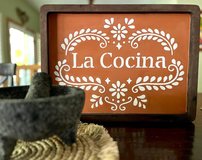 La Cocina Wood Sign - Etsy
