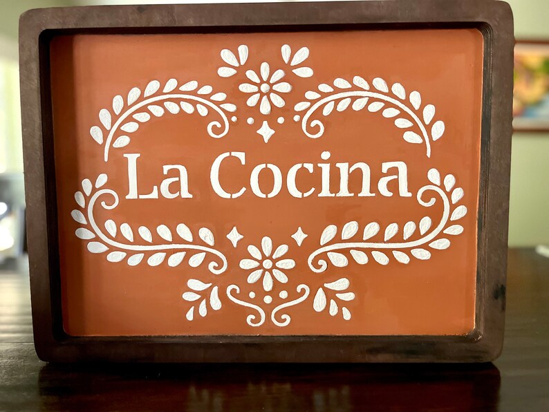 La Cocina Wood Sign - Etsy