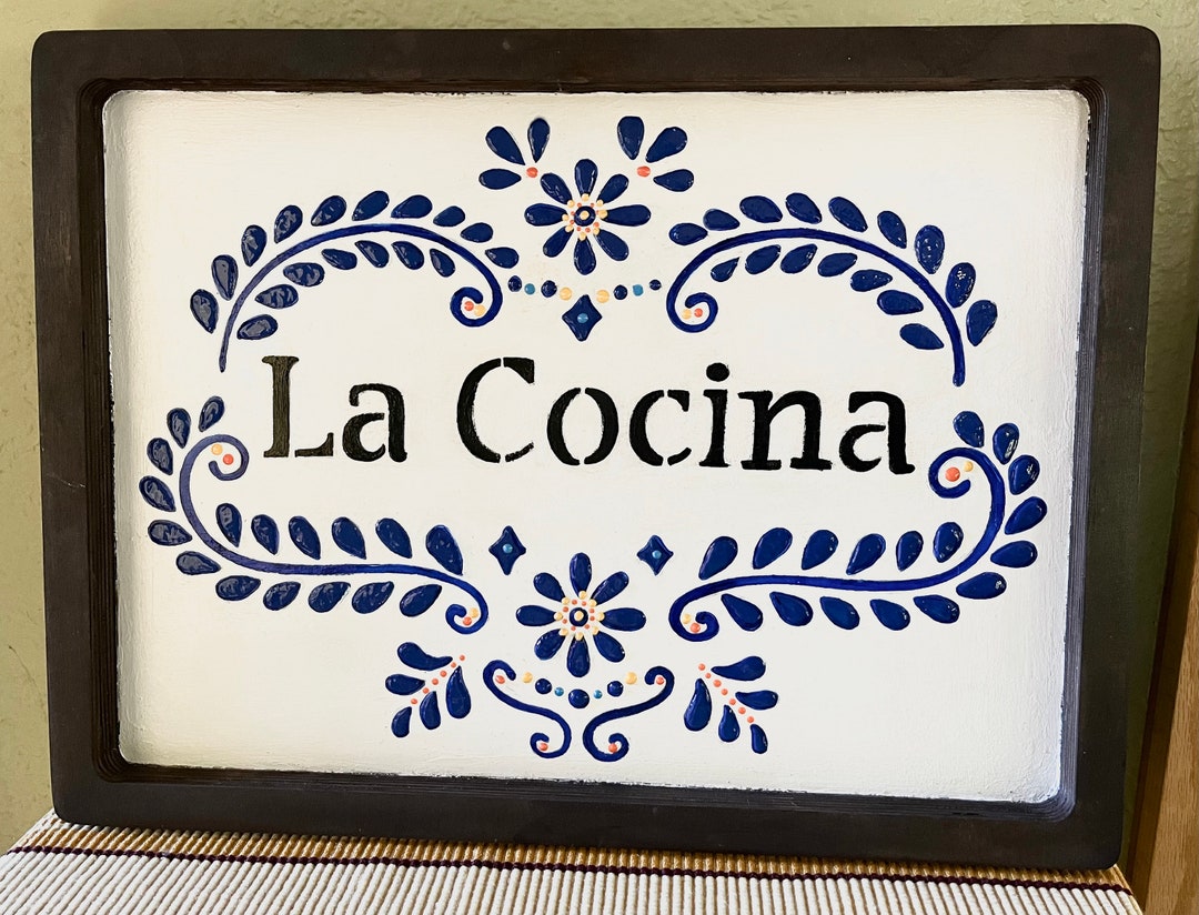 La Cocina Wood Sign II - Etsy