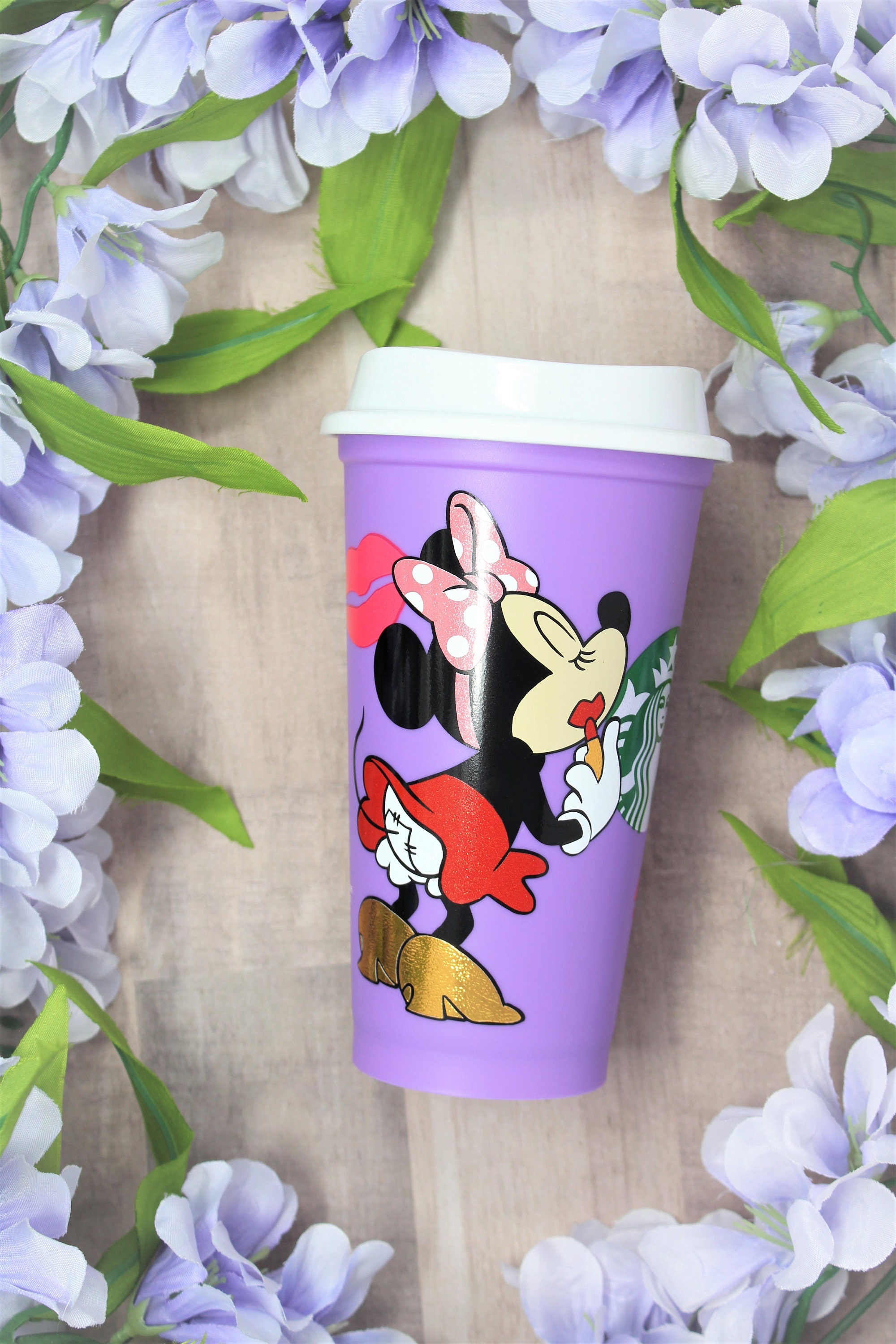 Starbucks Limited Edition Minnie Mouse Hot Cup - Etsy