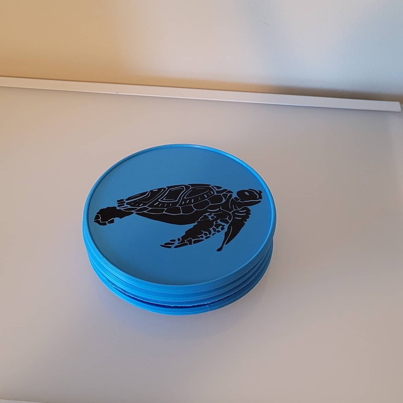 Marine Life Coasters 3D printed | Etsy