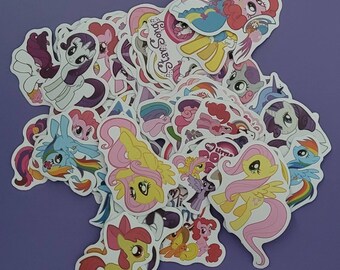 My Little Pony Stickers Pack Customizable - Etsy