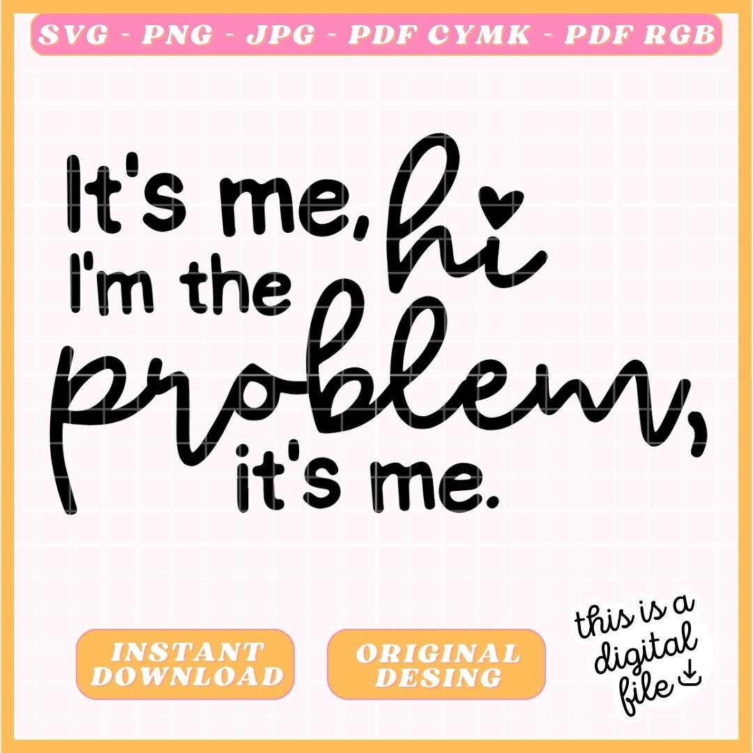 Taylor Swift Stickers Im the Problem Taylor Swift Merch Tshirt Laptop ...