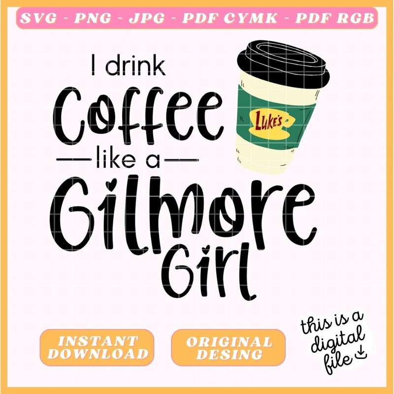 Gilmore Girl Svg - Etsy