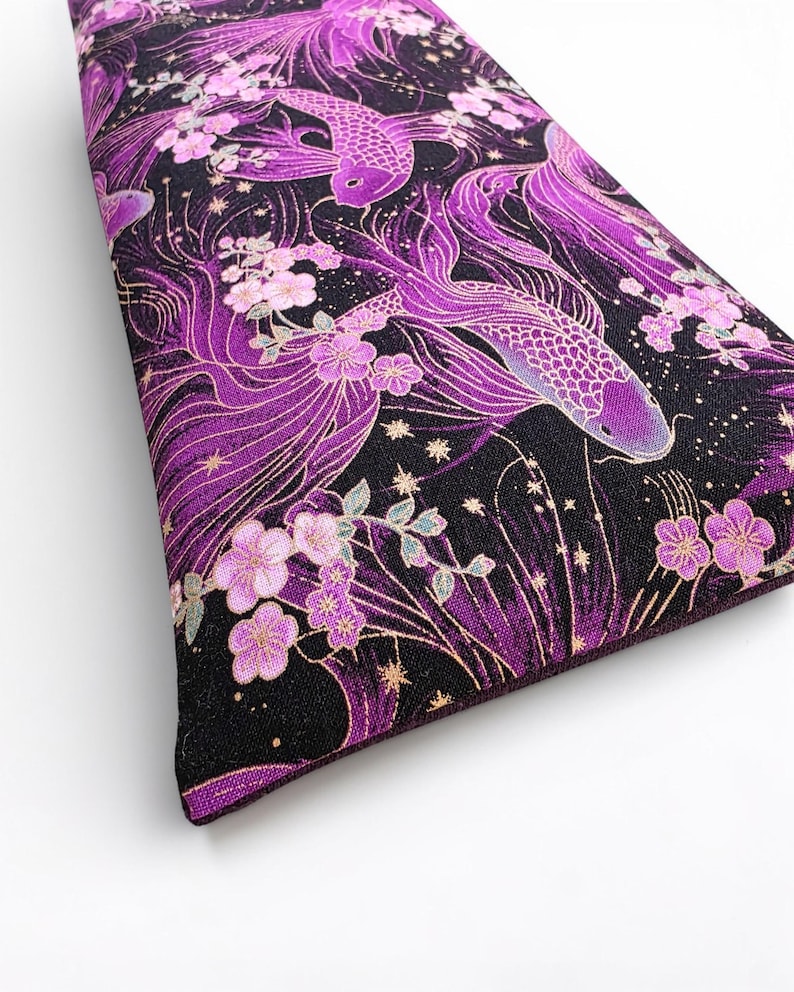 Rice Heat Pad, Microwave Heat Pack: Rice Heating Pad Neck Wrap Koi Fish ...