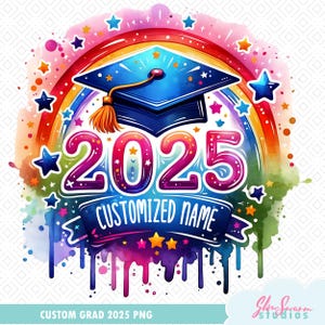 Custom Pre-k Graduation 2025 Png Personalized Graduation Kindergarten ...