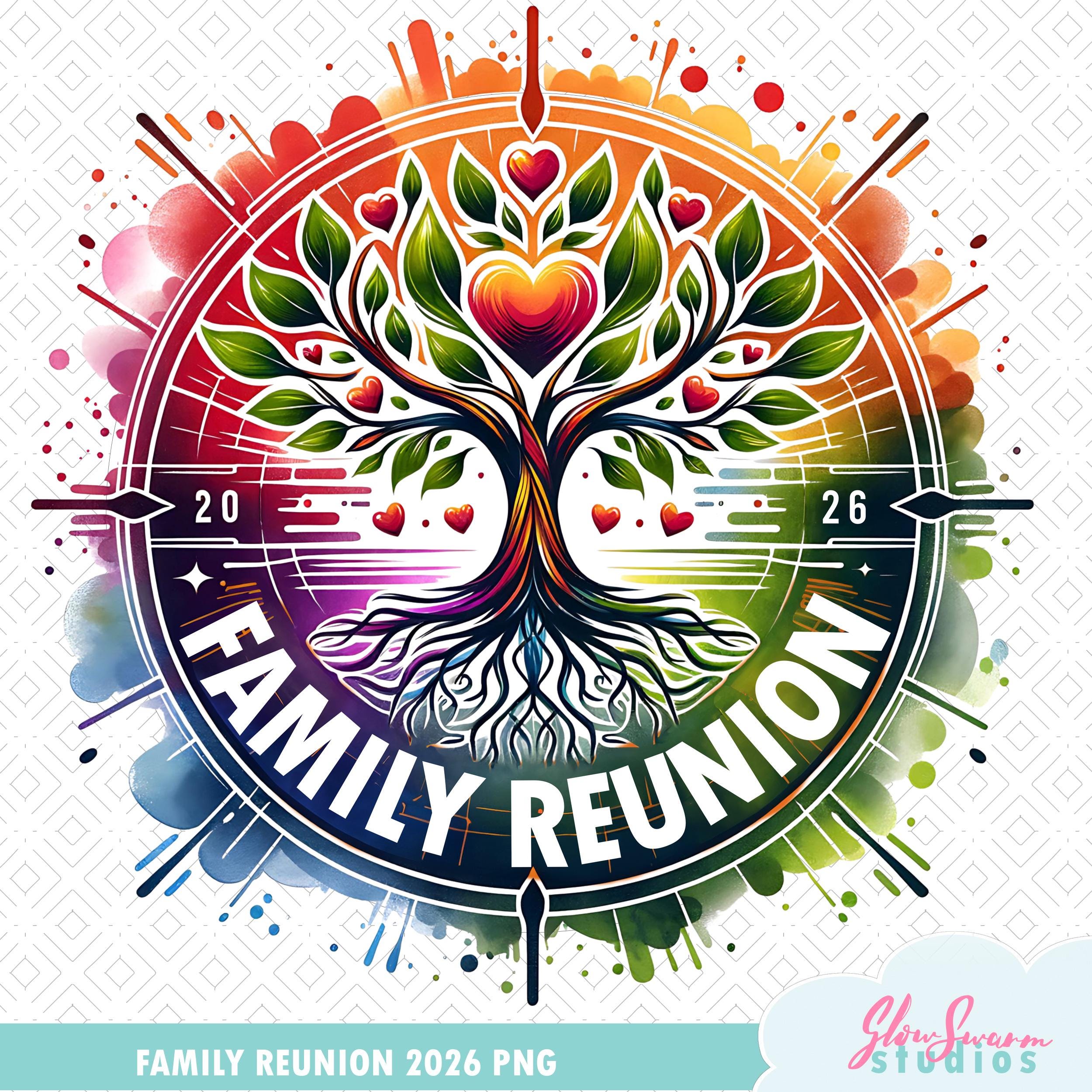 Family Reunion Tree Png, Our Roots Run Deep Png, Family Reunion 2026 ...