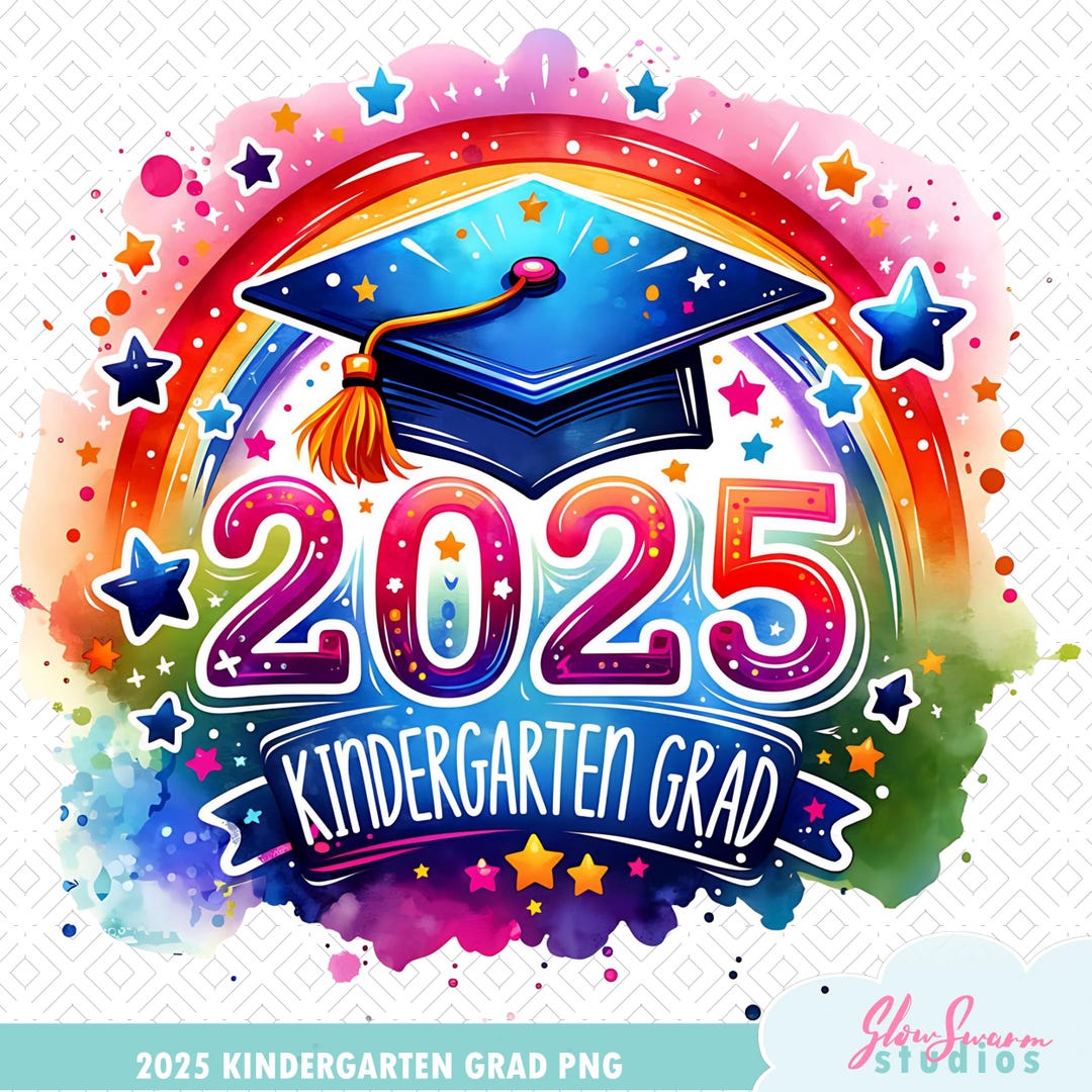 2025 Kindergarten Grad, Kindergarten Graduation Png, Graduation From ...