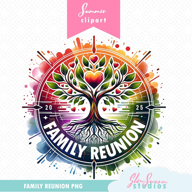 Family Reunion Tree Png, Our Roots Run Deep Png, Family Reunion 2025 ...