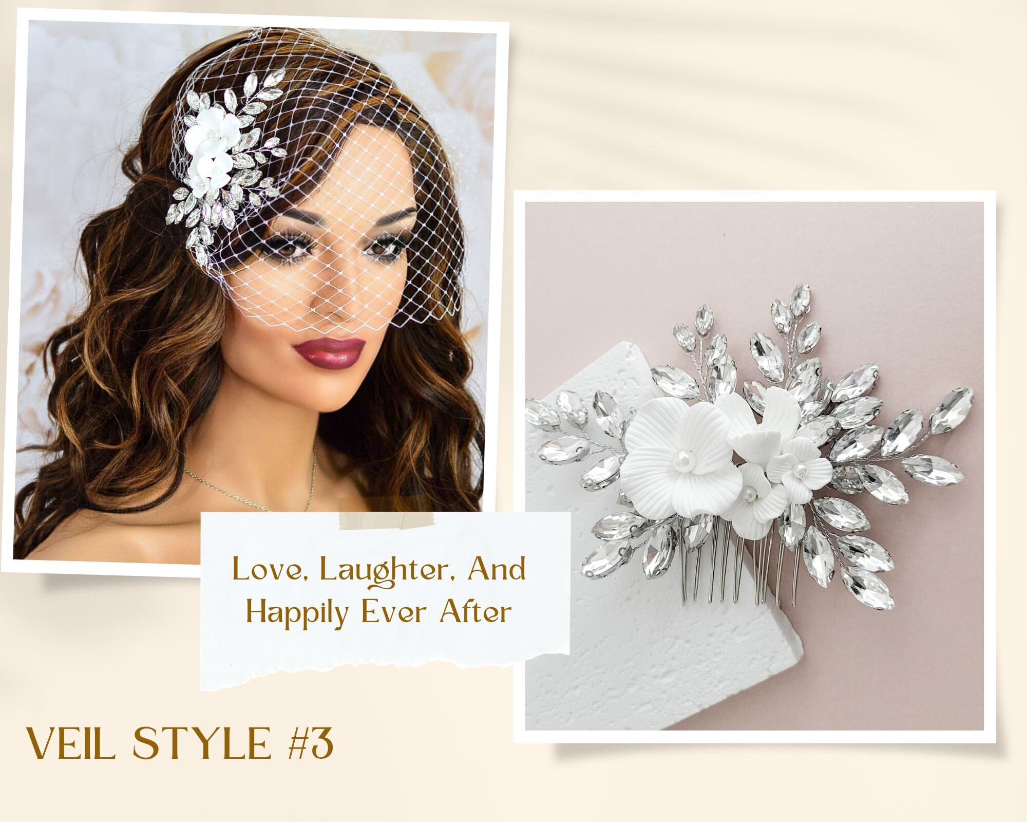 Birdcage Veil, Wedding Bird Cage Veil, Bridal Headpieces, Wedding ...