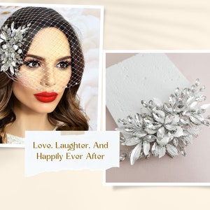 Birdcage Veil, Wedding Bird Cage Veil, Bridal Headpiece, Court Wedding ...