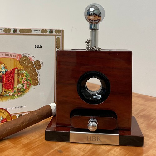 Personalized Table Top Cigar Cutter Housewarming Gift Man | Etsy