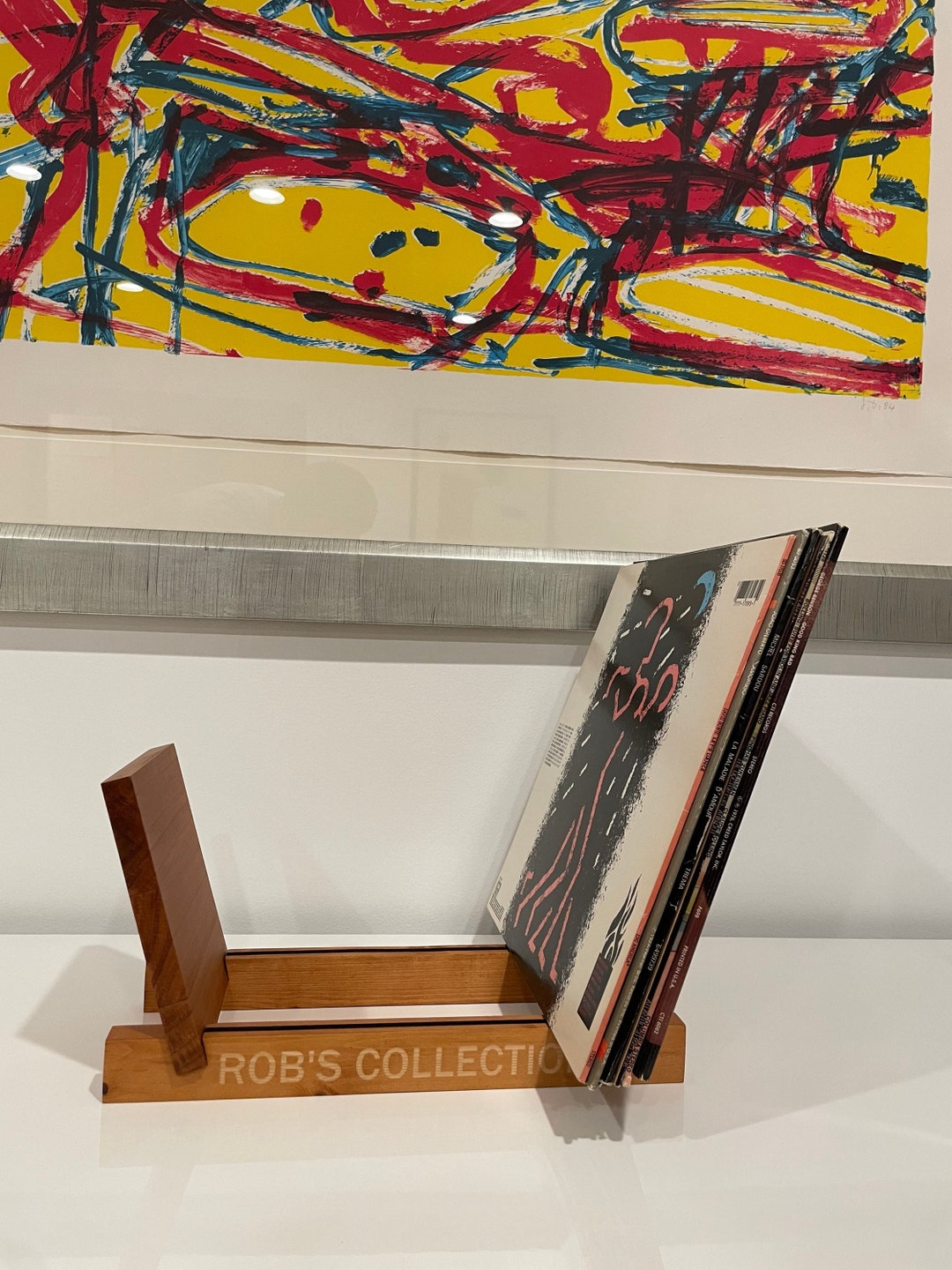 Personalized Vinyl Storage Rack, Vinyl Shelf, - Etsy