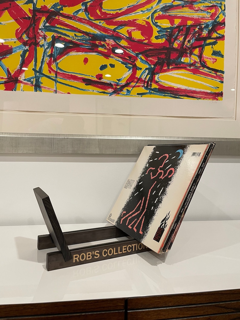 Personalized Vinyl Storage Rack Vinyl Shelf - Etsy