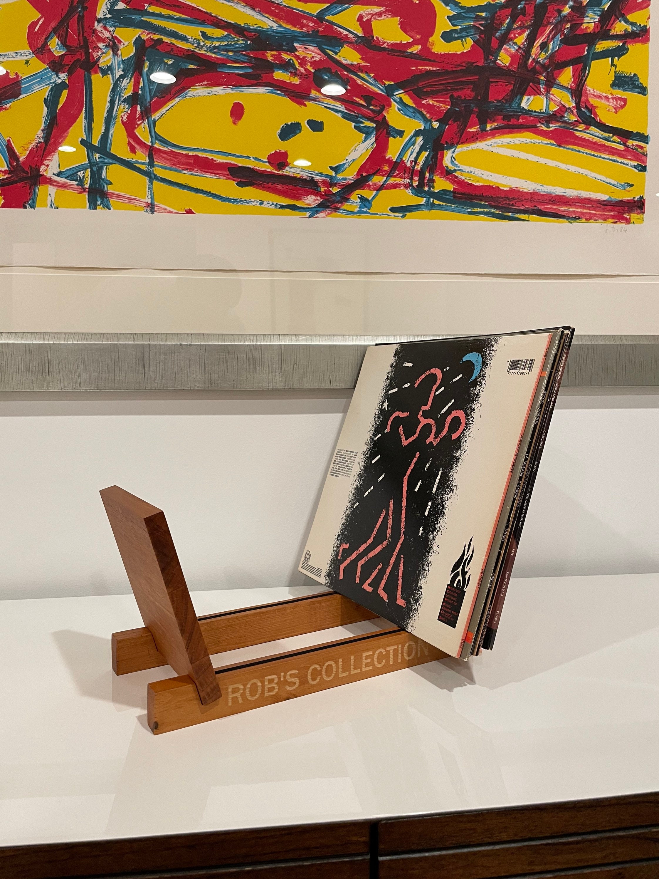 Personalized Vinyl Storage Rack Vinyl Shelf - Etsy