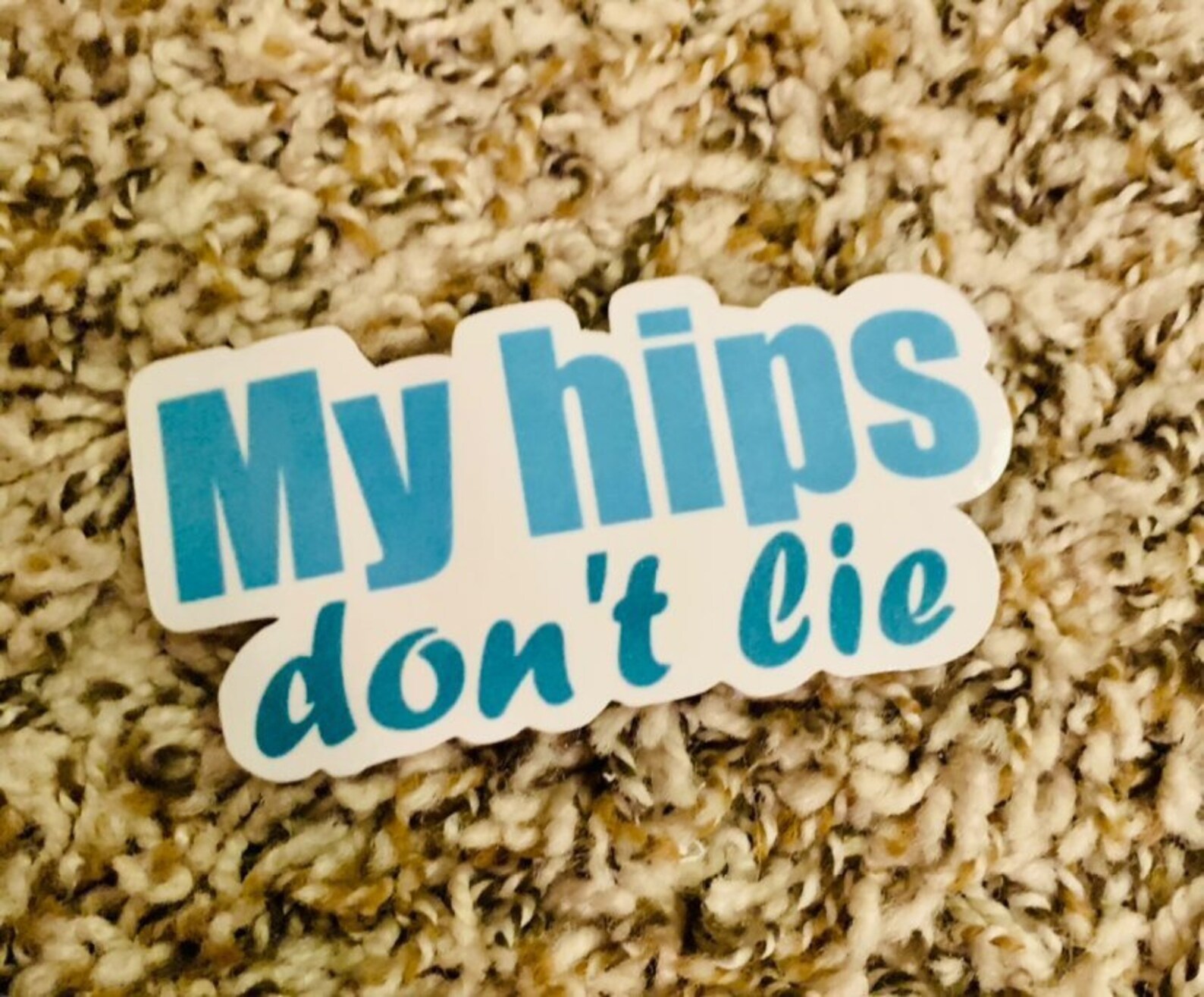 My Hips Dont Lie Sticker Waterproof Etsy