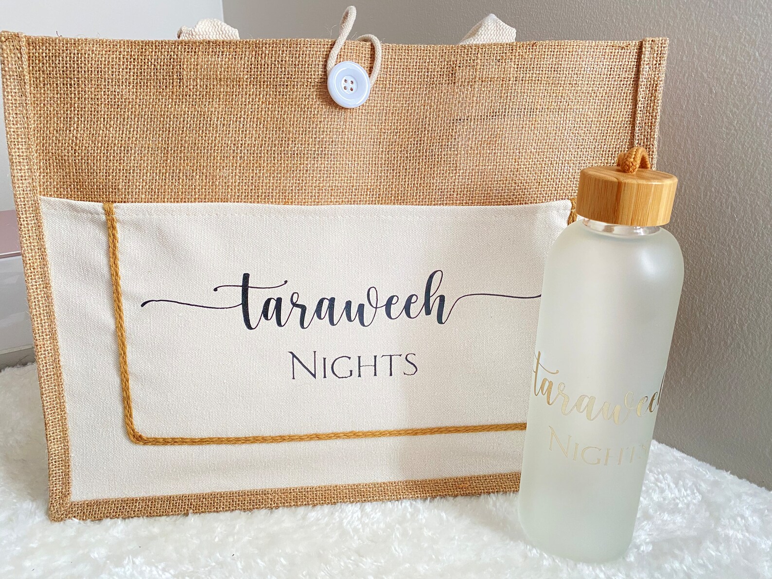 Taraweeh Nights Jute Bag L Ramadan L Custom - Etsy