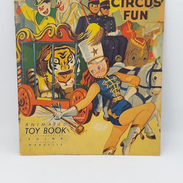 The Circus Book - Etsy