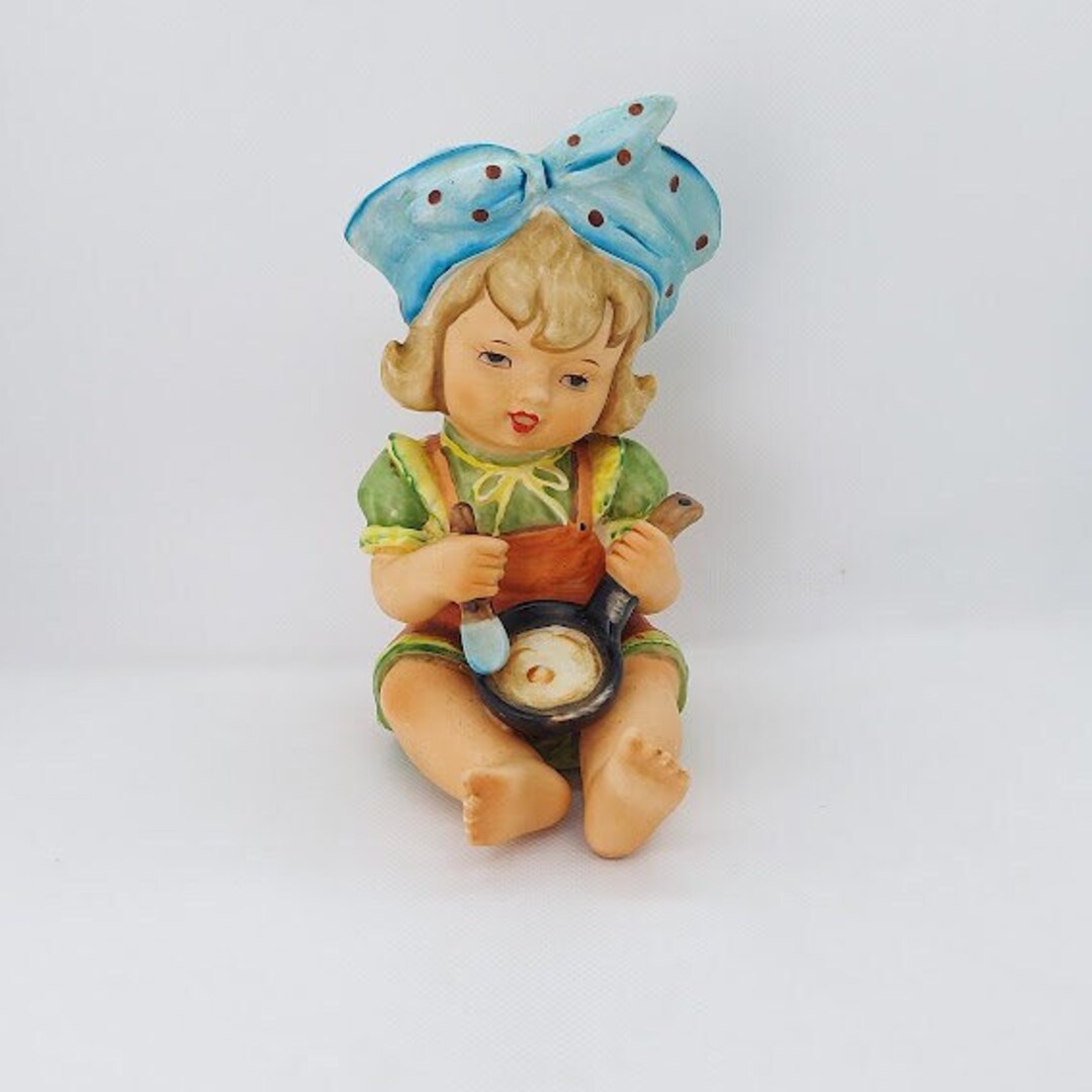 Vintage Lipper and Mann Farm Girl Little Girl Cooking Piano Baby ...