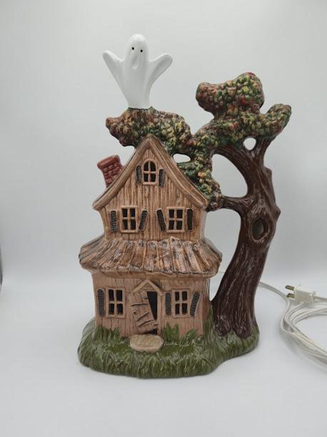 Vintage MCM Glen View Mold Plug in Light up Ceramic Hobbyist Halloween ...
