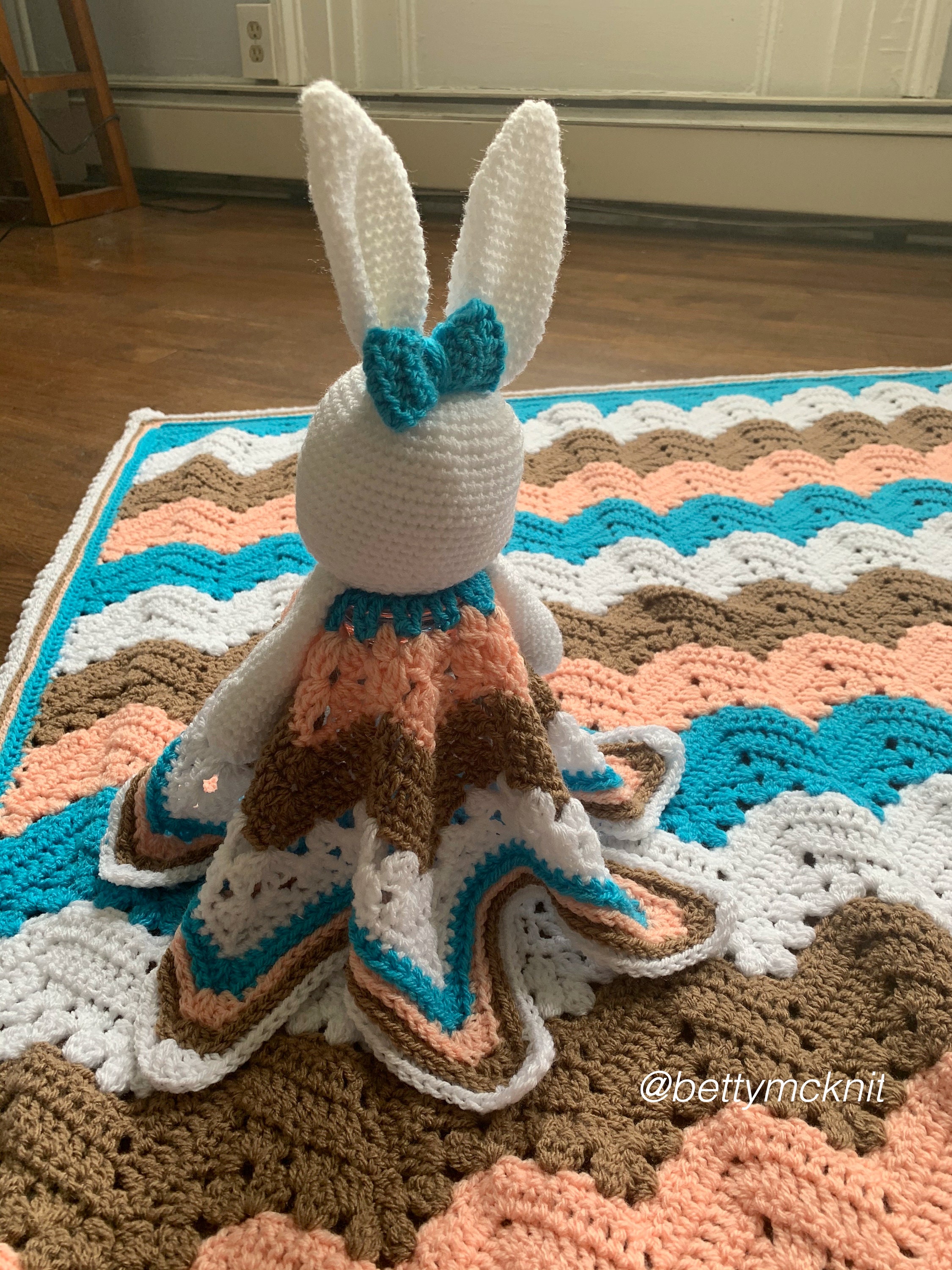 Bunny Lovey Crochet Pattern PDF Download - Etsy